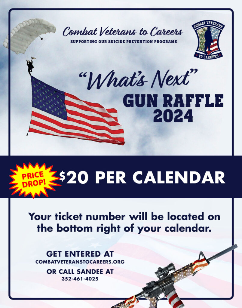 CVC’s “What’s Next” 2024 Gun Raffle – Combat Veterans to Careers